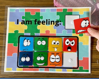 Feelings Thermometer Visual, Self-regulation Zones Tool, Calming Corner ...
