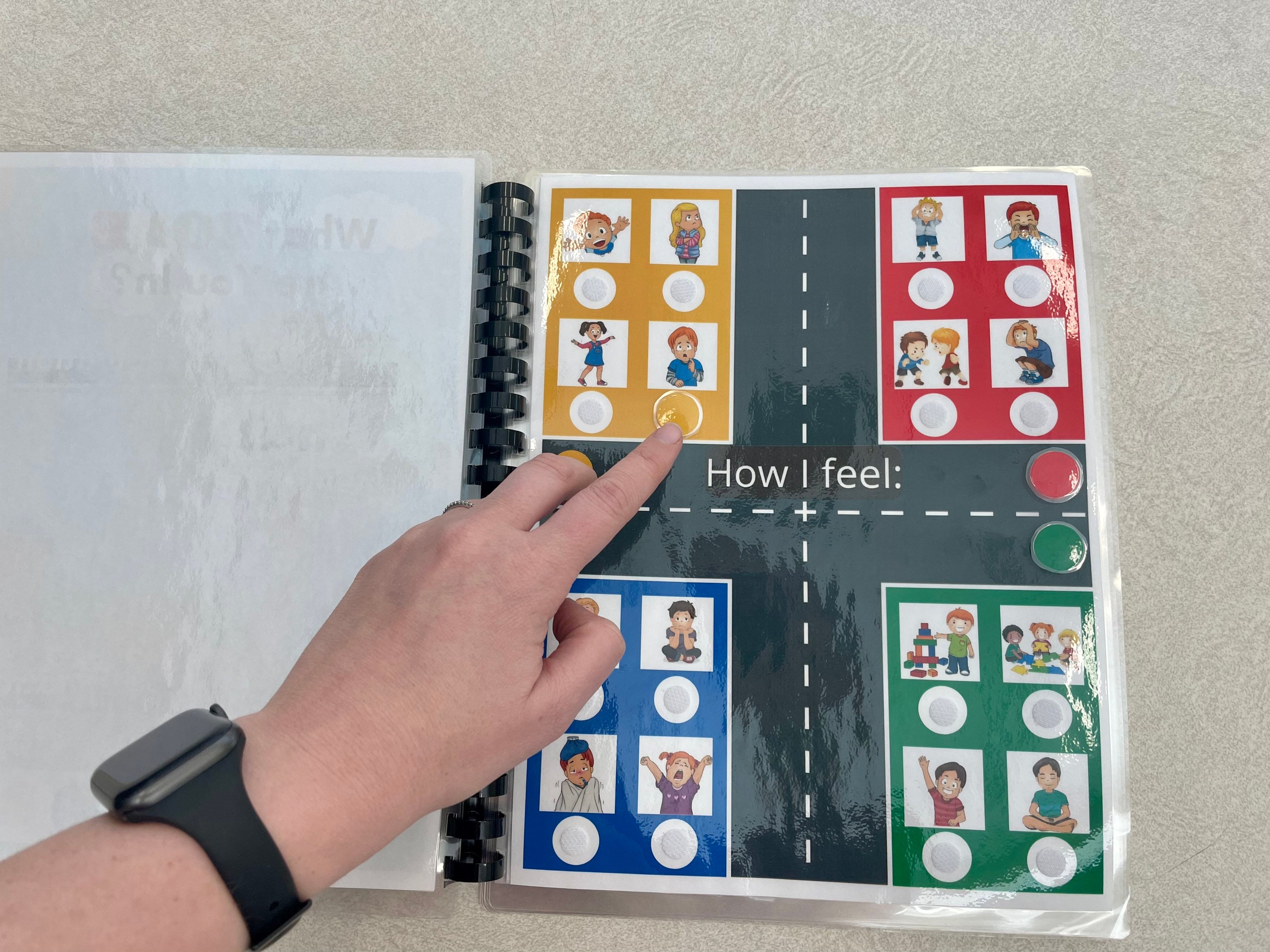 Emotional Regulation Workbook for Kids, Calming Corner Tool, Self ...