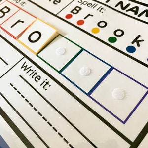 Custom Name Tracing Sheet, Learn to Spell and Write Name, Preschool and ...