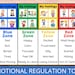 Self-regulation Zones BUNDLE, Calming Corner Tools, Emotional ...