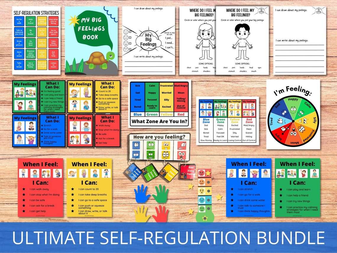 Calm Corner Kit Printable Emotional Regulation Kit for Kids - Etsy Canada