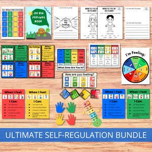 Coping Skills Cards for Kids, Mindfulness Cards, Calming Down Corner ...