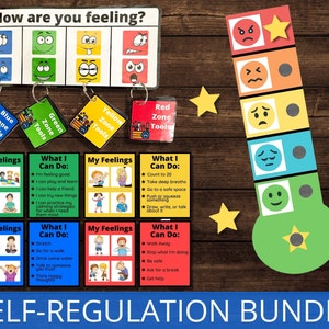 Calm Corner Kit, Printable Emotional Regulation Kit for Kids, Learning ...