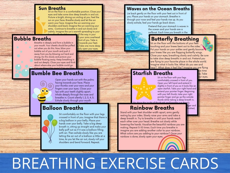 Self-regulation Flashcards Understanding Your Zones Calming | Etsy ...