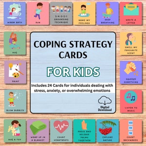 Self-regulation Zones Flashcards, Calming Corner Tools, Emotional ...