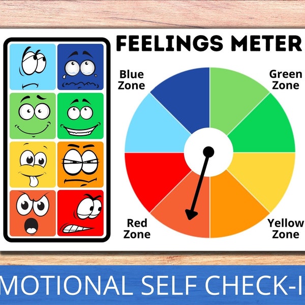 Identifying Feelings Chart - Etsy