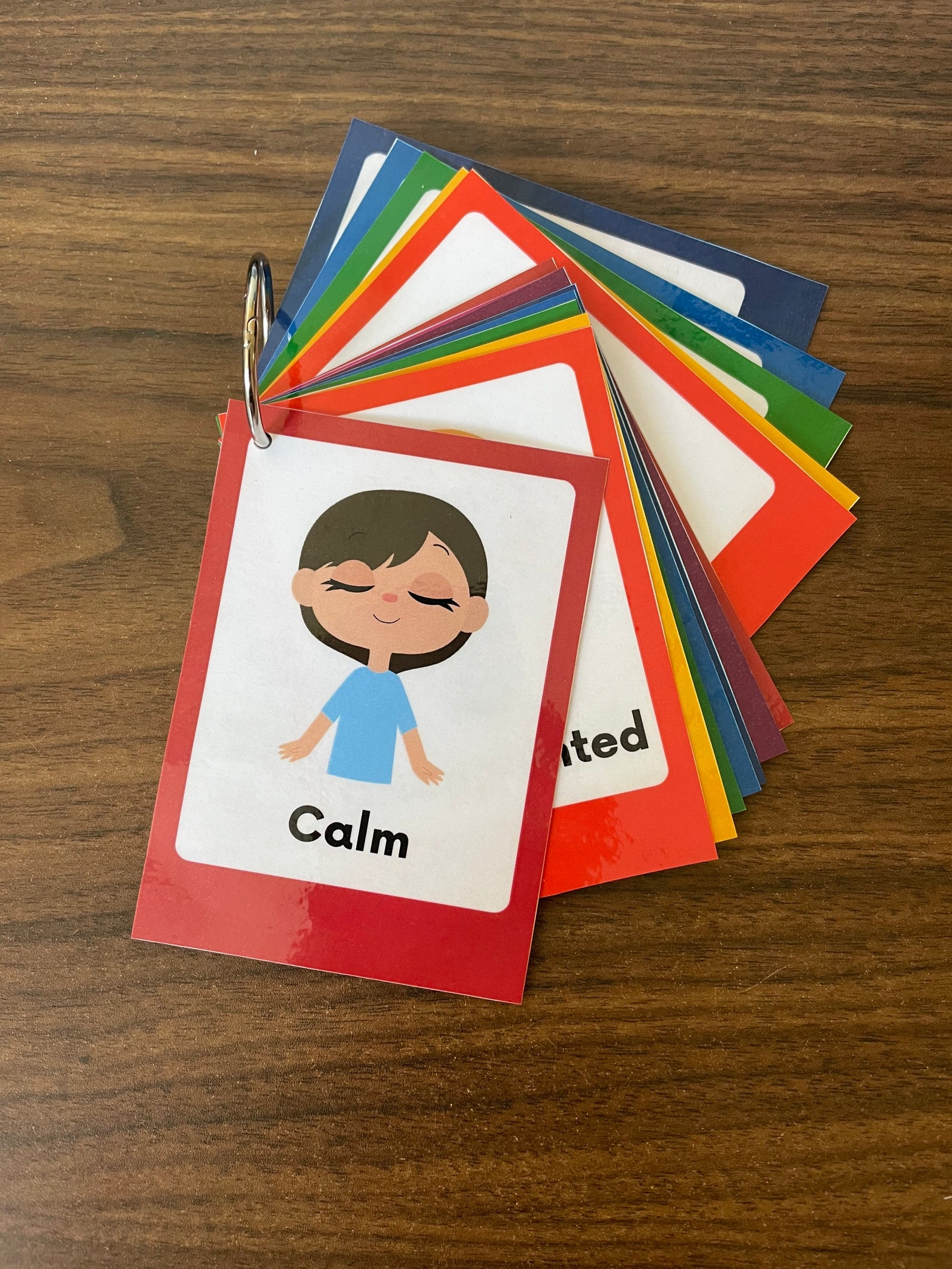 Emotion Flashcards Feelings, Calm Down Corner Tool, Feelings Printable ...