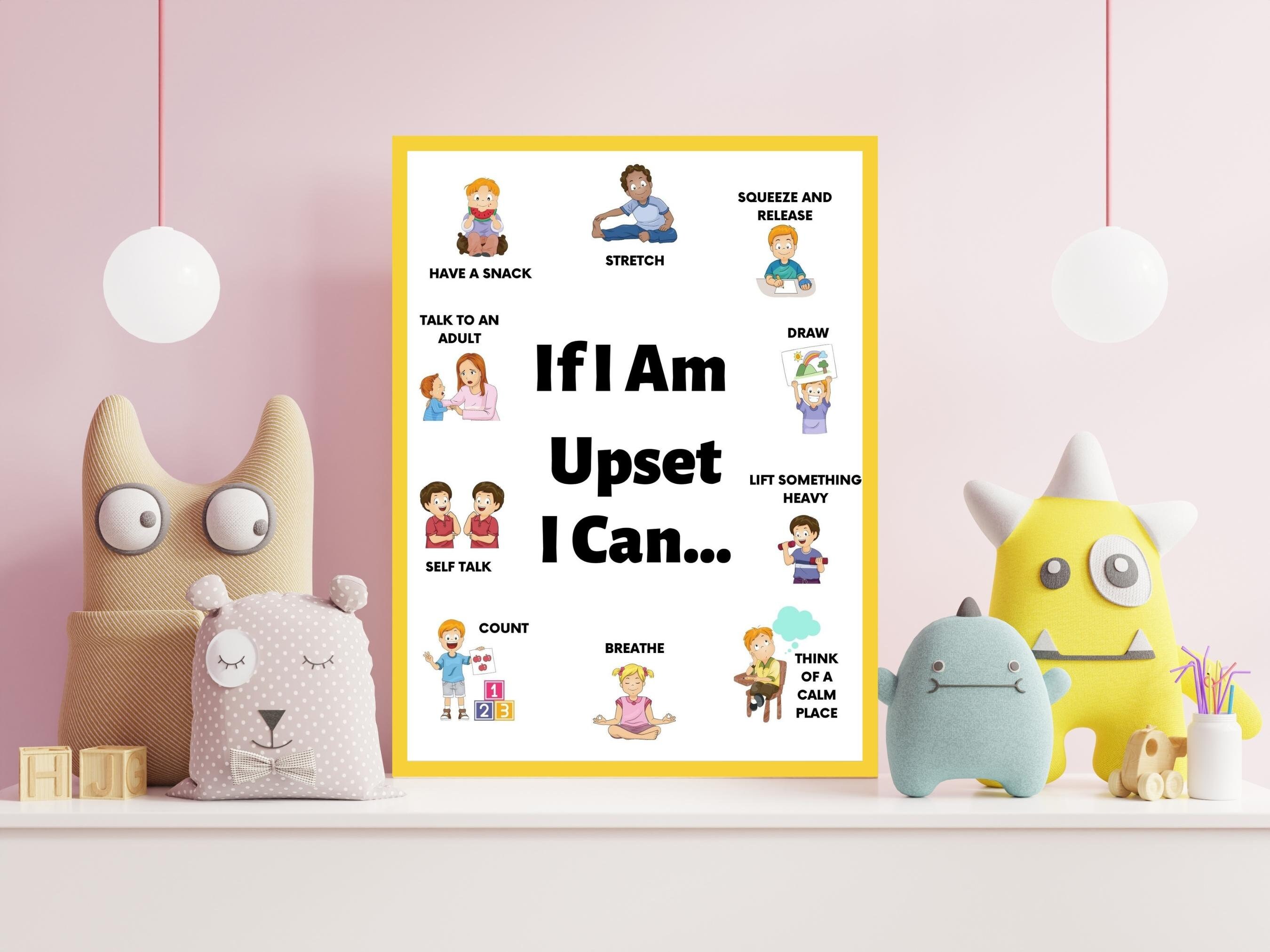 Calming Strategies Poster for Calm Corner Emotional - Etsy
