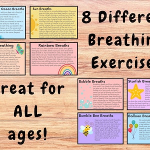 Mindful Breathing Exercises for Kids, Deep Breathing Techniques, Self ...