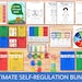 Self-regulation Zone Identification, Emotional Regulation Tool, Calming ...