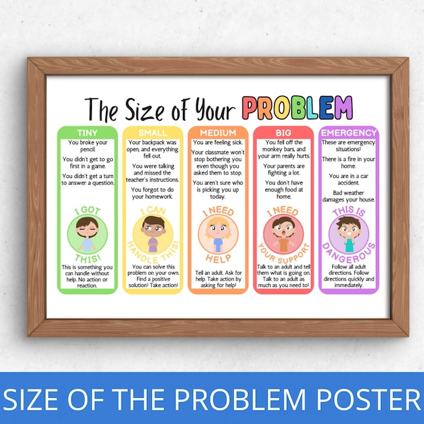 Problem Solving School Posters - Etsy