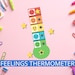 Feelings Thermometer Visual, Self-regulation Zones Tool, Calming Corner ...