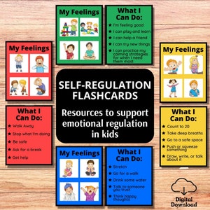 Self-regulation Zone Strategy Cards, Understanding Your Zones, Calming ...