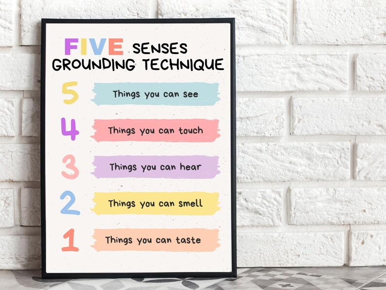 Emotions Poster Feelings Chart Calming Corner Classroom - Etsy