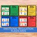 Self-regulation Zones Bundle, Calming Corner Tools, Emotional ...