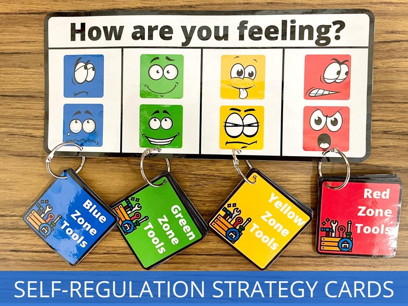 Self-regulation Zones BUNDLE Calming Corner Tools Emotional - Etsy UK
