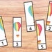 Preschool Sequencing Numbers Puzzles, Numbers 1-5, Montessori Printable ...