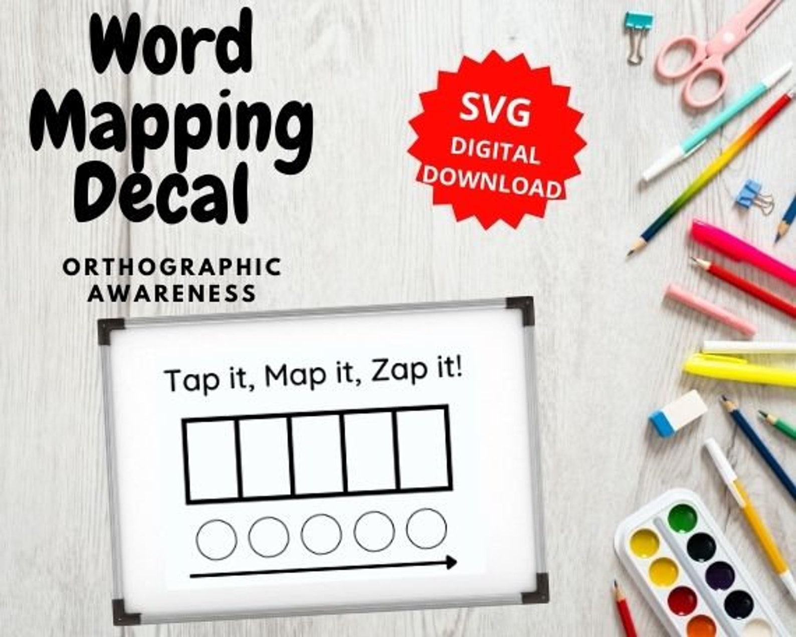 CVC Words Printable Phonics Cards Beginning Sounds Early - Etsy