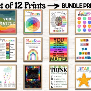 Self Growth Printable, Mindfulness Art, Growth Mindset Poster, Mental ...