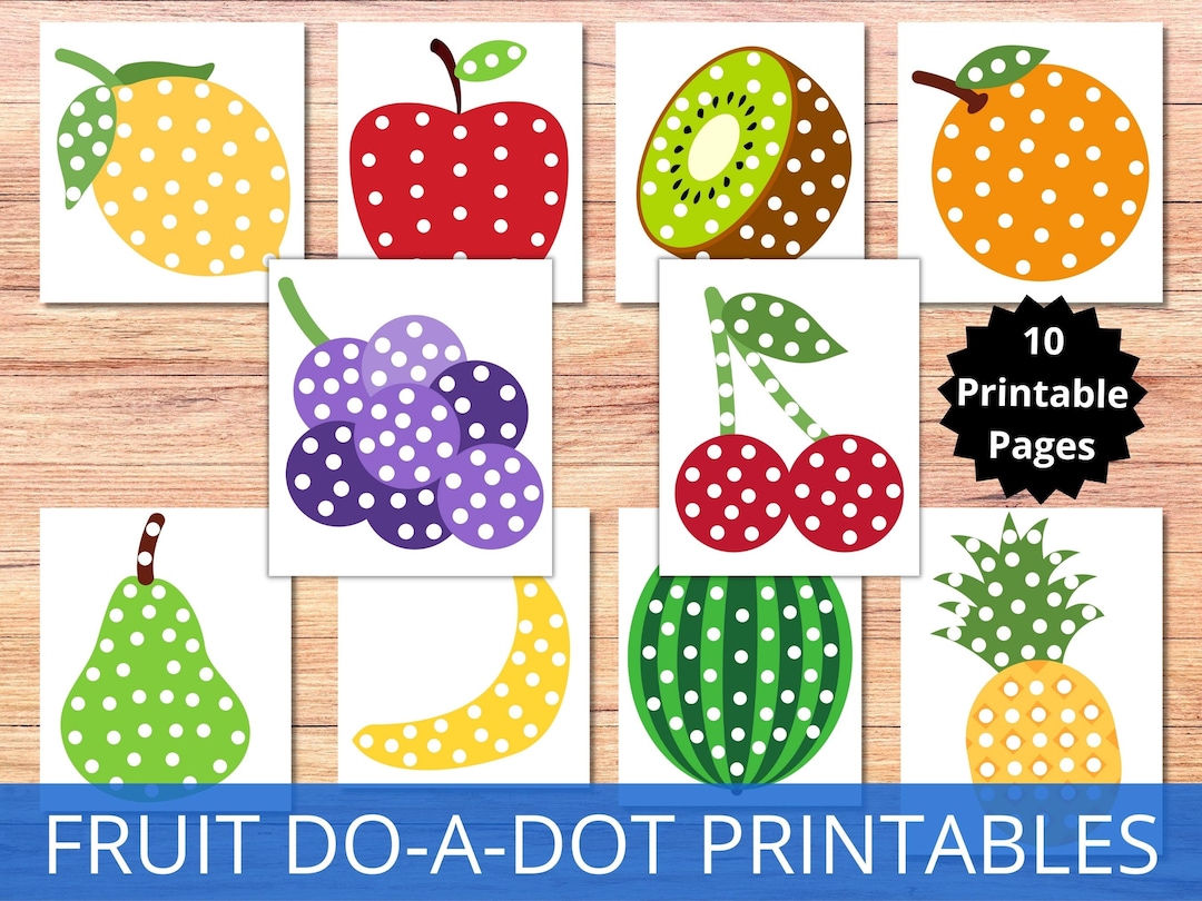 Do A Dot Printable, Fine Motor Activity for Kids, Montessori Activity ...