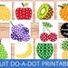 Do A Dot Printable, Fine Motor Activity for Kids, Montessori Activity ...
