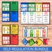 Self-regulation Zones BUNDLE, Calming Corner Tools, Identifying ...