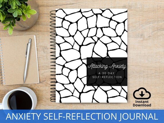 Anxiety Journal Self-reflection Therapy Workbook Anxiety - Etsy