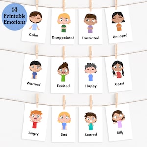 Coping Skills Cards for Kids, Mindfulness Cards, Calming Down Corner ...