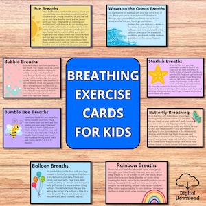 Mindful Breathing Exercises for Kids, Deep Breathing Techniques, Self ...