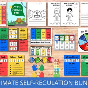 Self-regulation Flashcards, Understanding Your Zones, Calming Corner ...