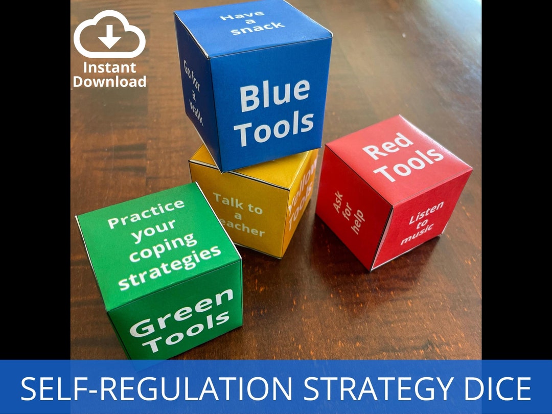 Self-regulation Zone Strategy Dice Understanding Your Zones - Etsy