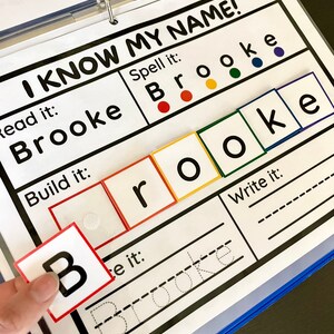 Custom Name Tracing Sheet, Learn to Spell and Write Name, Preschool and ...