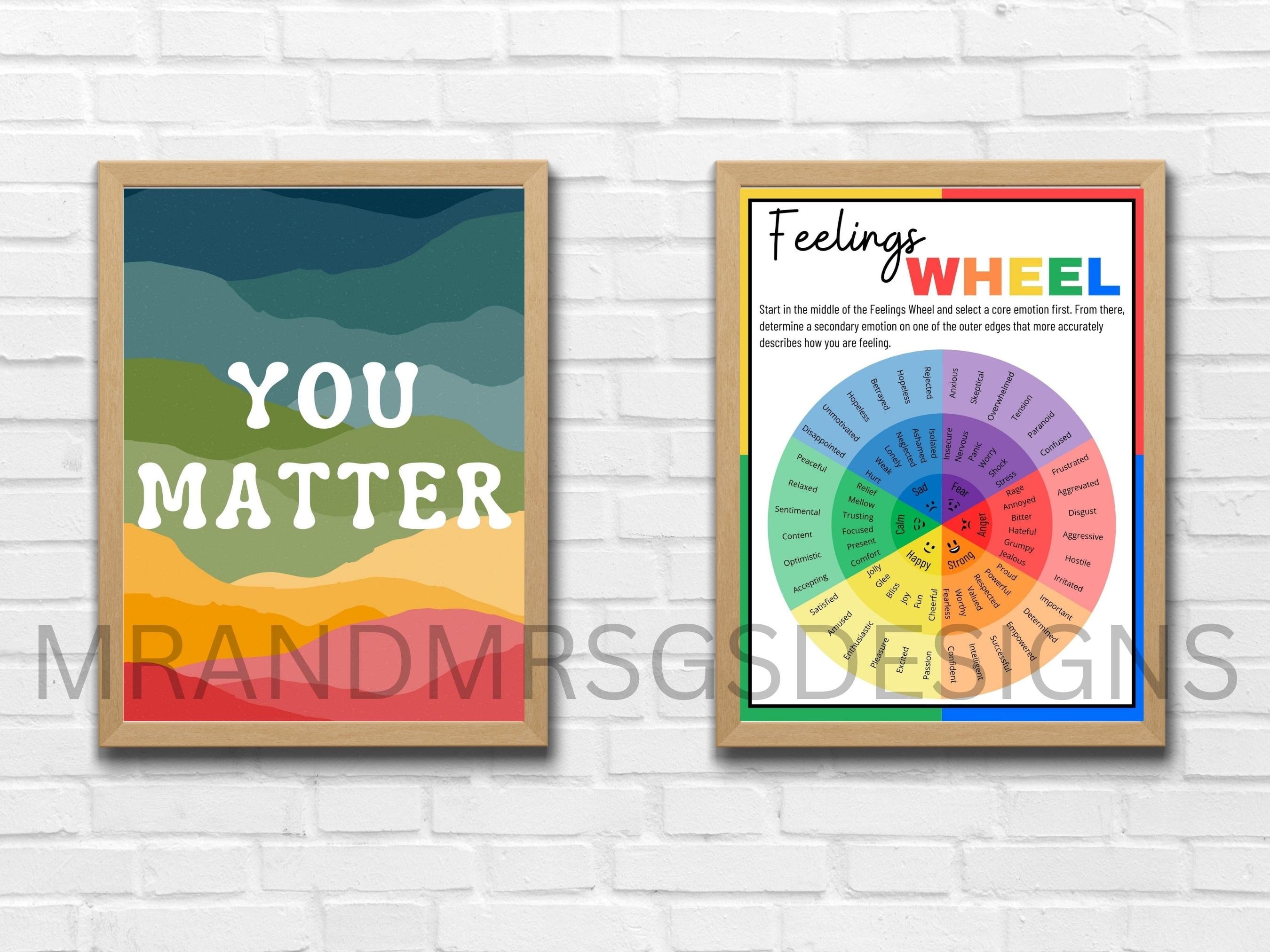12 Counseling Posters, Therapy Office Decor, School Psychologists Wall ...