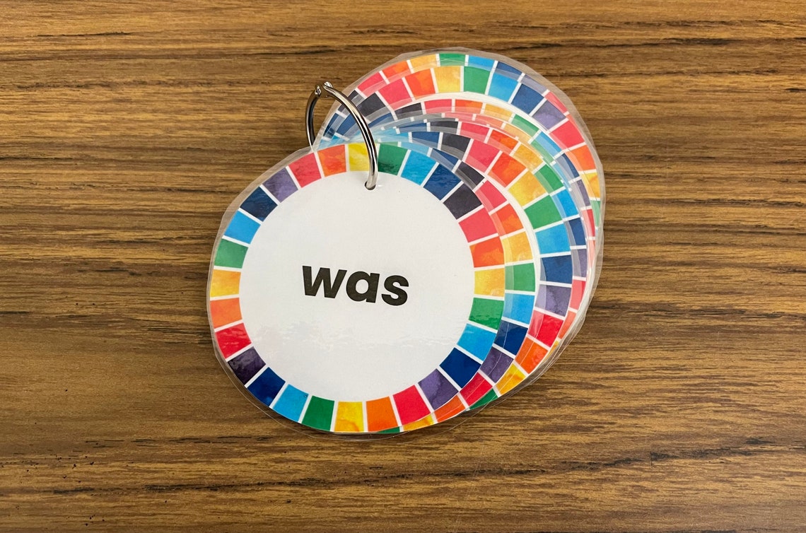 Sight Word Flashcards Fry's SECOND 100 Sight Word - Etsy