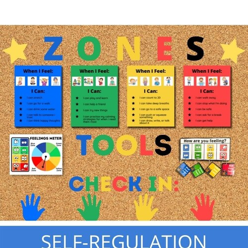 Self-regulation Zones BUNDLE Calming Corner Tools - Etsy