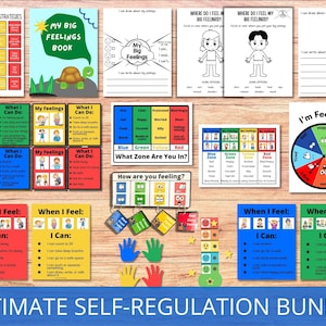 Self-regulation Zones Tool, Self-regulation Visual, Calming Corner ...