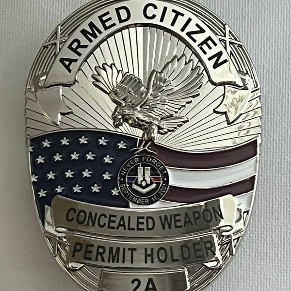 Concealed Carry Badge - Etsy
