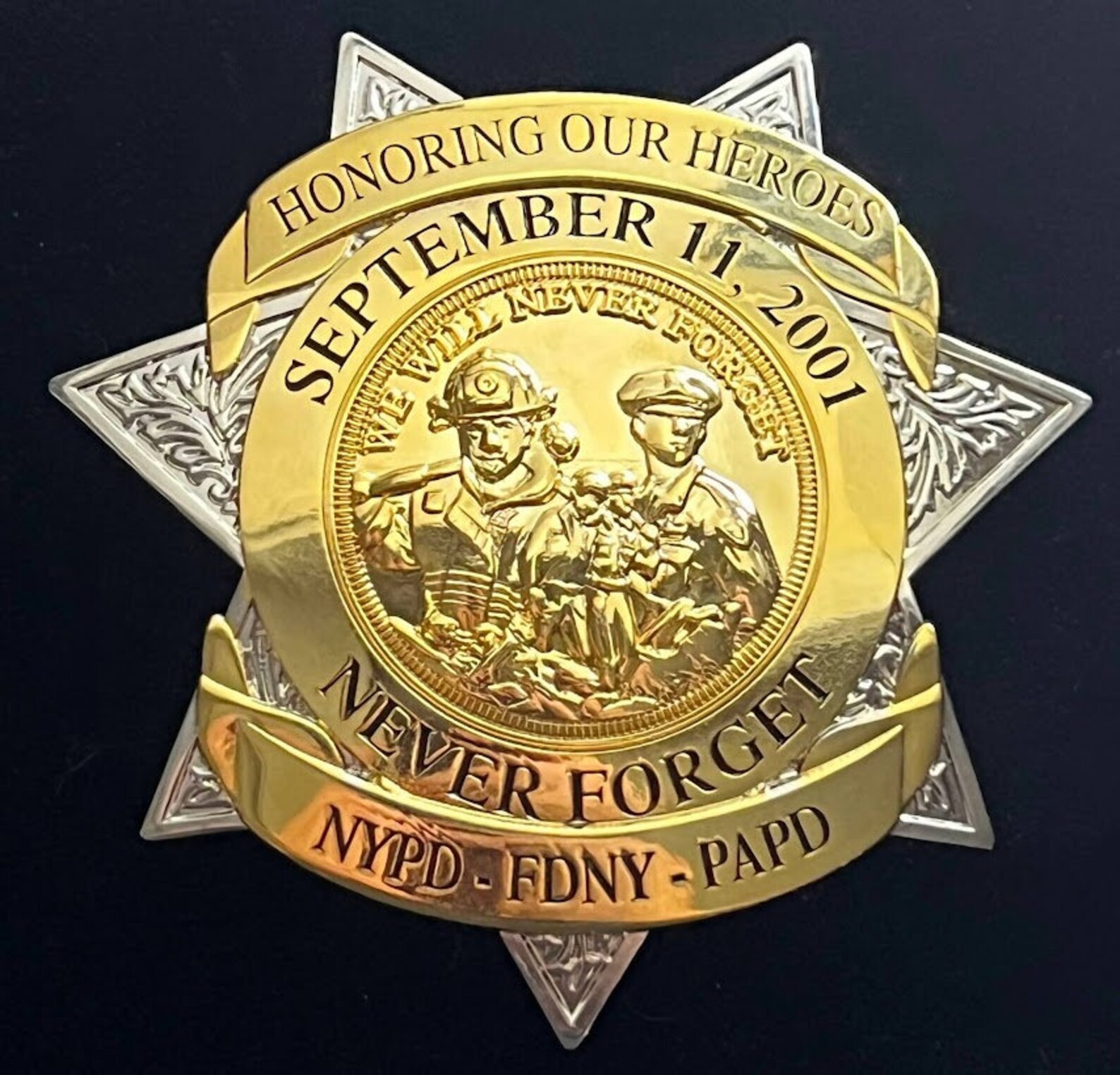 CCW Concealed Weapon Badge - 9/11 Memorial Badge - Etsy