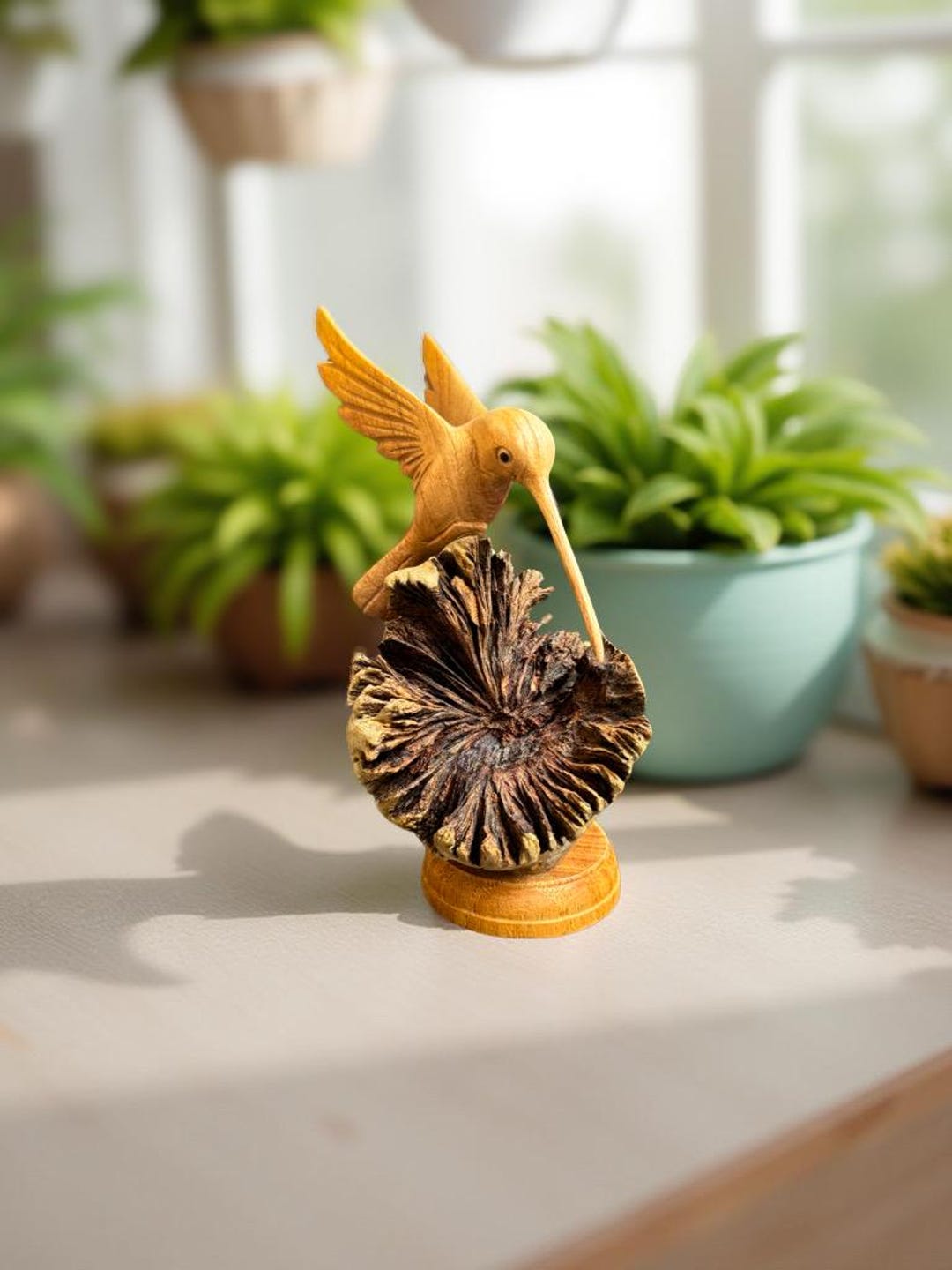 A Single Hummingbird on Parasite Wood - Etsy