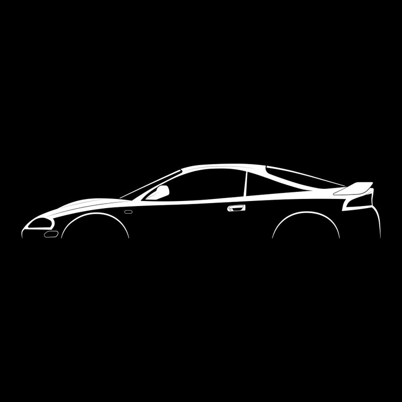 Eclipse (1995) Silhouette Vector File - Etsy