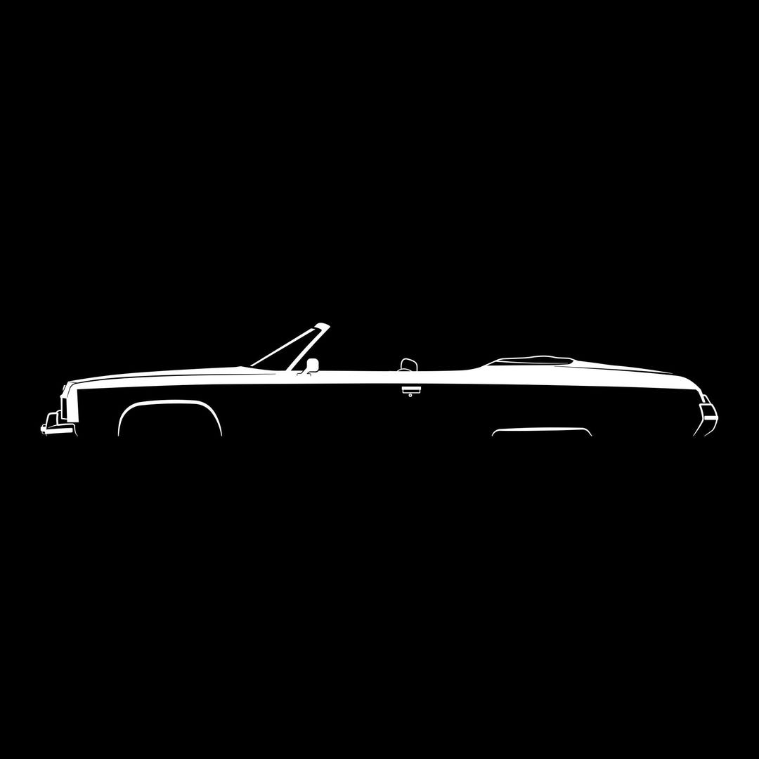 Caprice Convertible (1973) Silhouette Vector File - Etsy