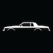 Caprice Sedan and Coupe (1981) Silhouette Vector File - Etsy