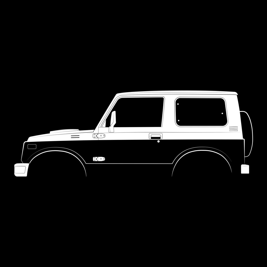 Jimny (1990) Silhouette Vector File - Etsy