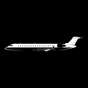 CRJ Family Silhouette Vector File - Etsy