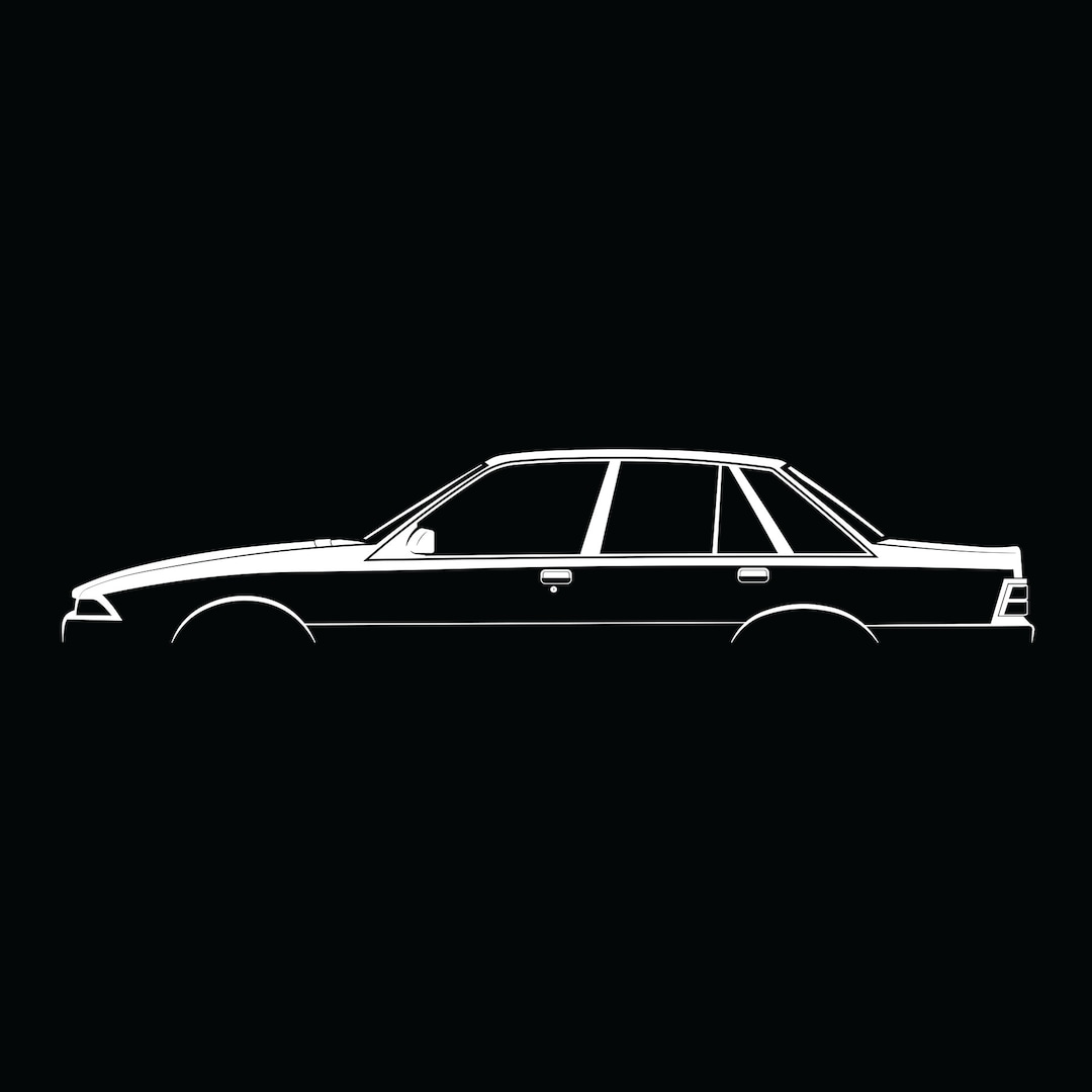Commodore (VL) Silhouette Vector File - Etsy Australia