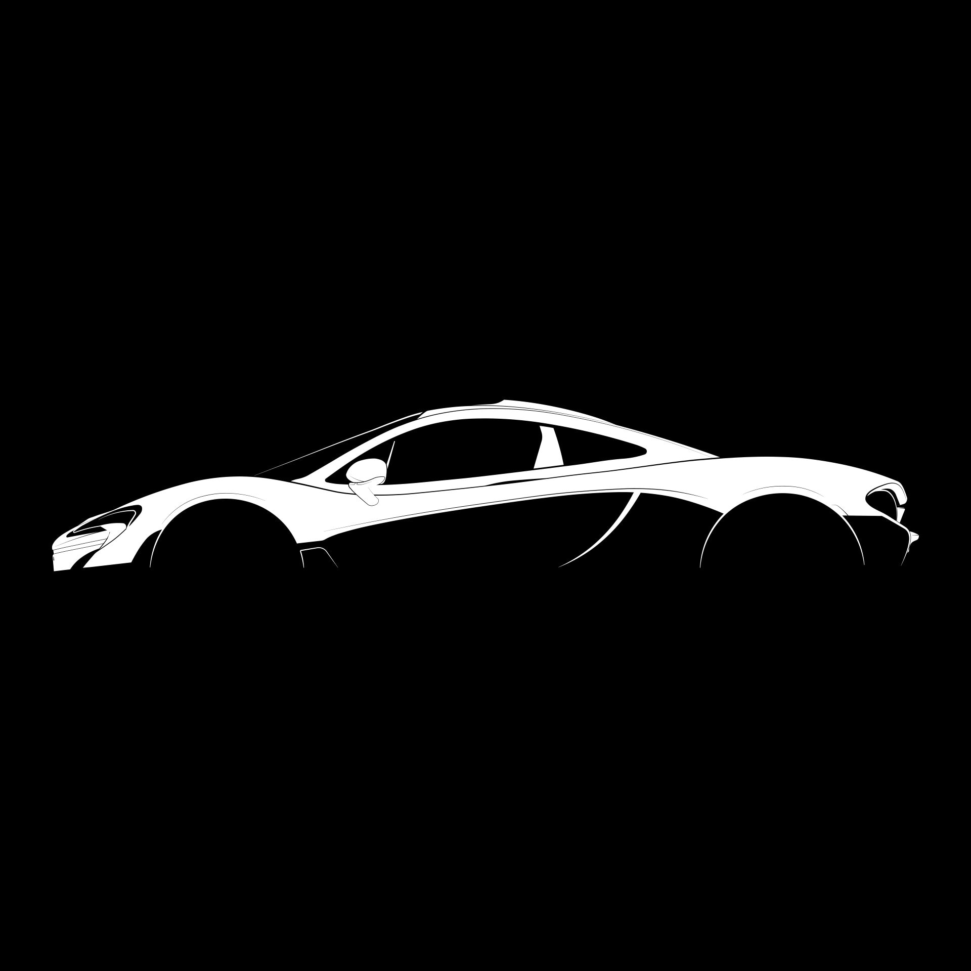 P1 Silhouette Vector File - Etsy
