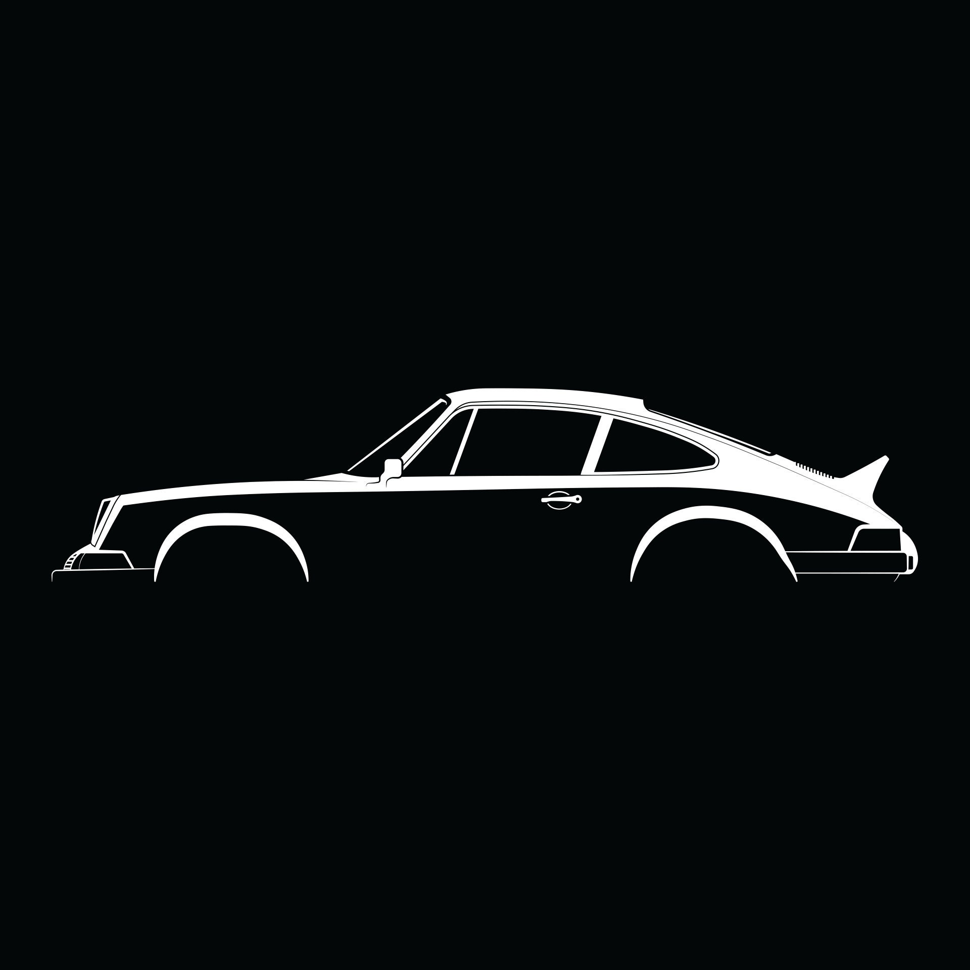 911 Carrera RSR 2.8 Silhouette Vector File - Etsy UK
