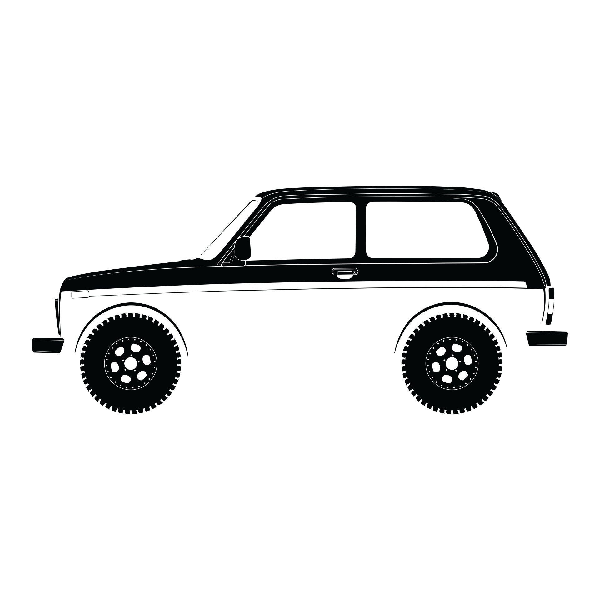 Niva Silhouette Vector File - Etsy Australia