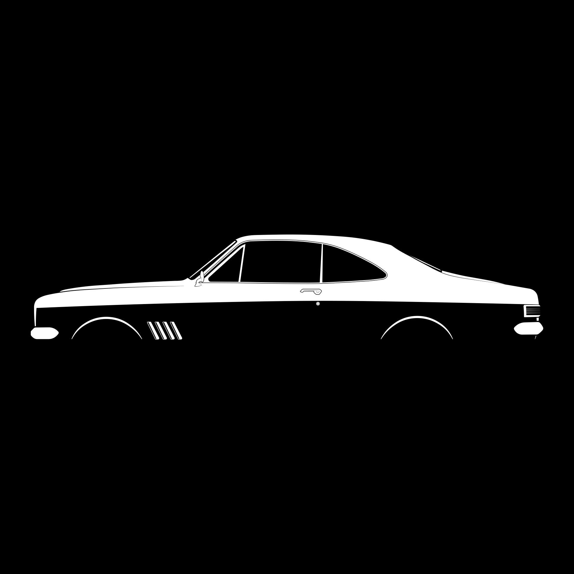 Monaro GTS (HK) Silhouette Vector File - Etsy