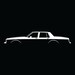 Caprice Sedan and Coupe (1981) Silhouette Vector File - Etsy
